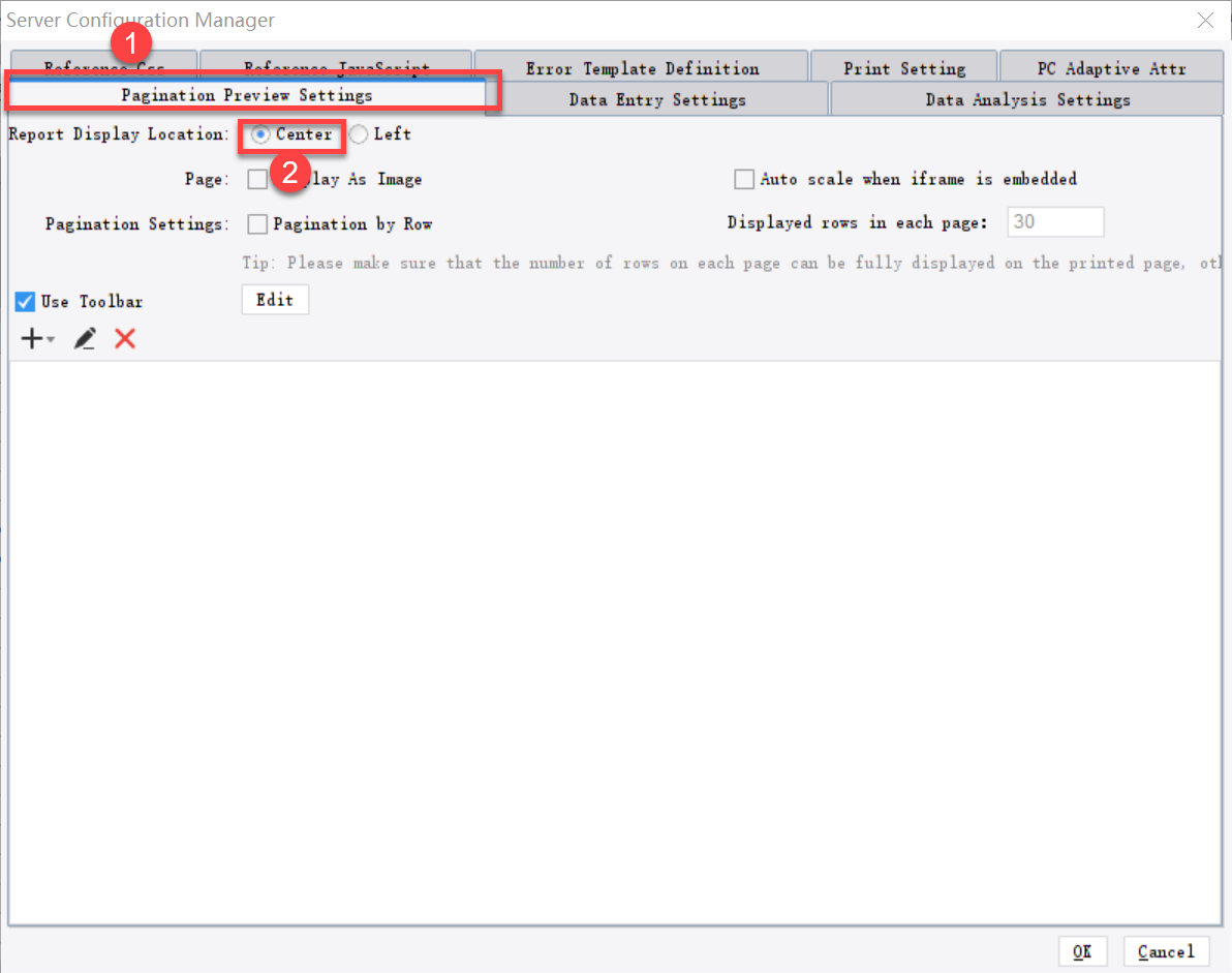 Server Configuration Manager-FineReport Help Document
