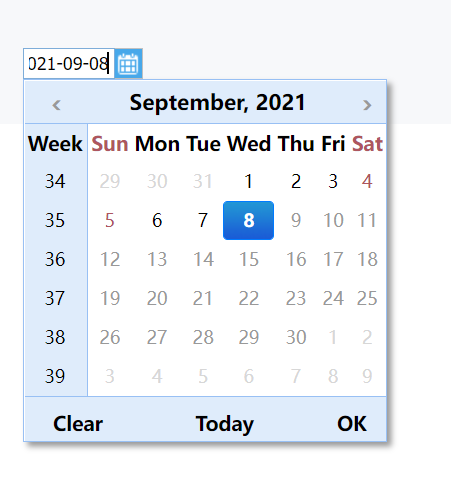 API Only for Date Widget-FineReport Help Document