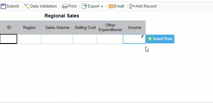 API Only for Data Entry Preview-FineReport Help Document