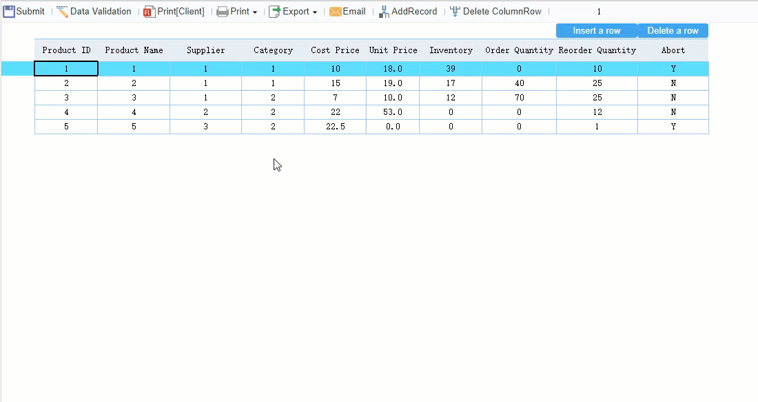 API Only for Data Entry Preview-FineReport Help Document