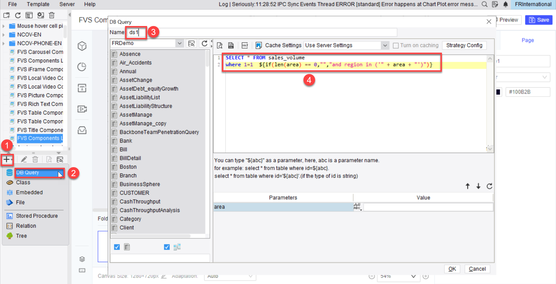 FVS Click to Link Components-FineReport Help Document