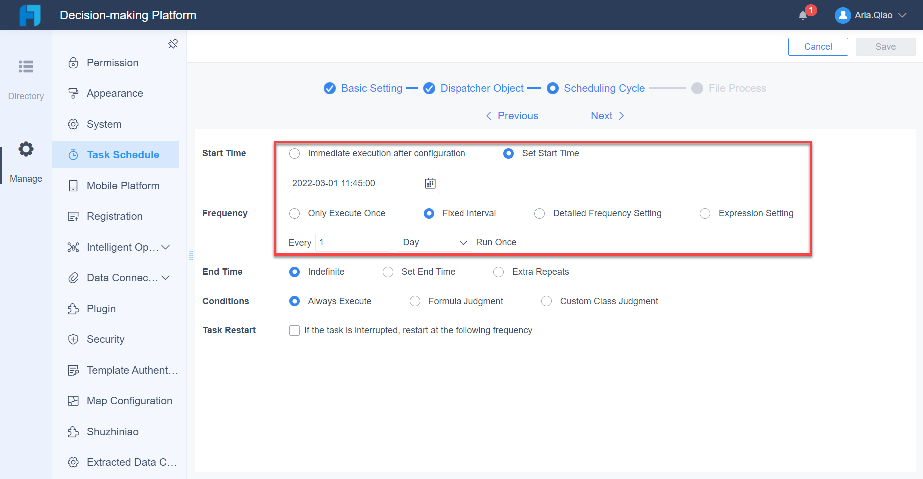 Dynamic Parameter Cache-FineReport Help Document