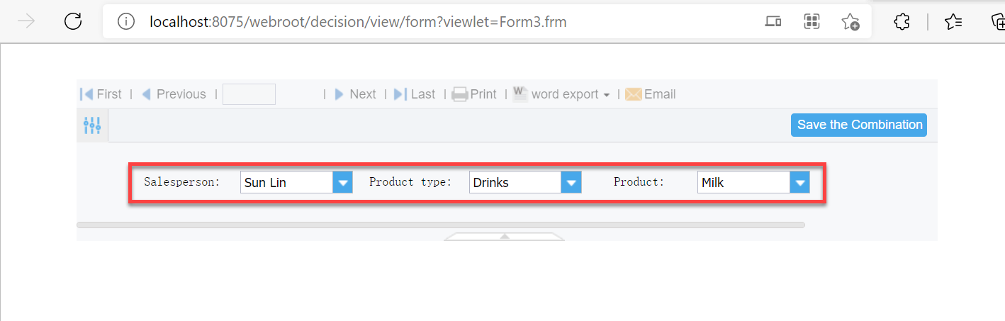 Use Web Frame Widget in Dashboard-FineReport Help Document