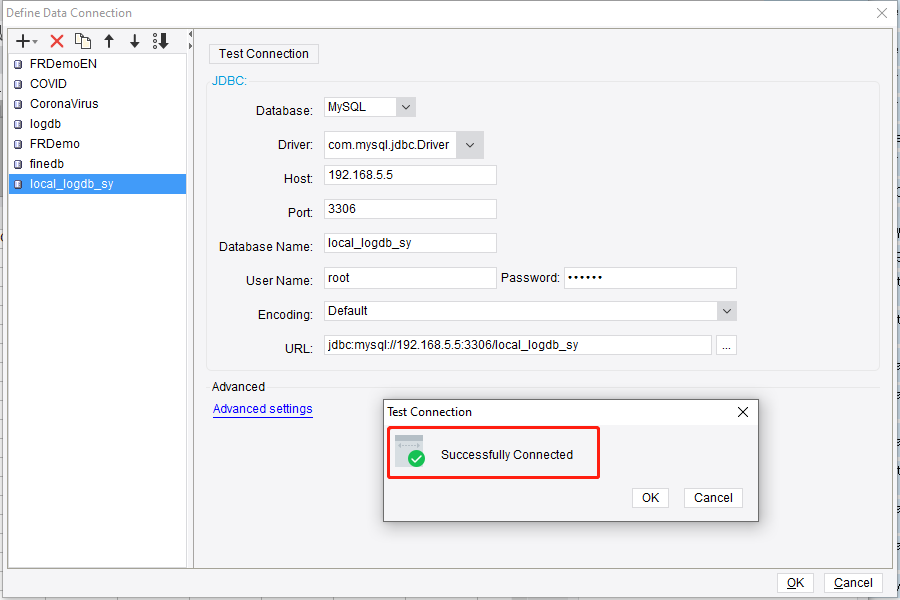 Timing Extraction of LogDB Database-FineReport Help Document