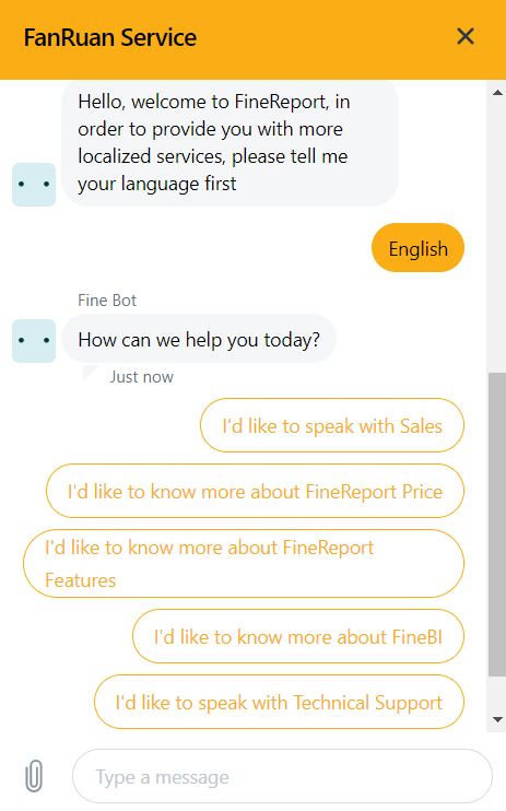 Technical Support Channel Introduction-FineReport Help Document