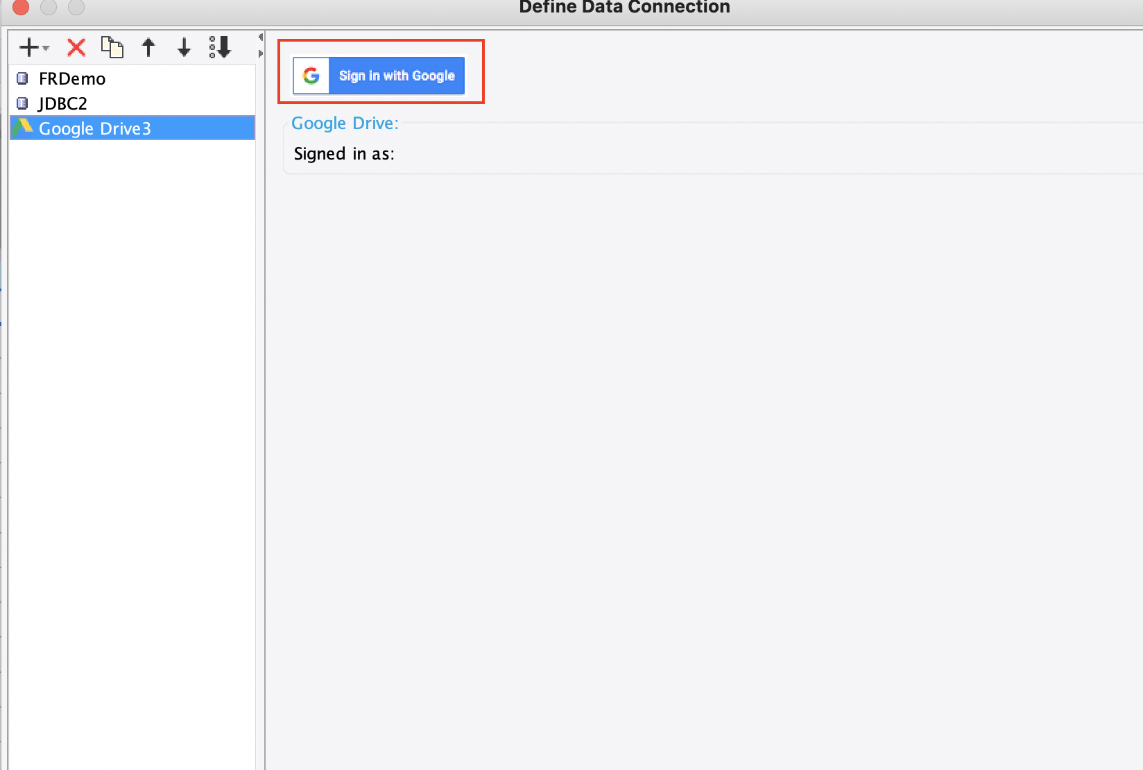 Connect to Google sheets-FineReport Help Document