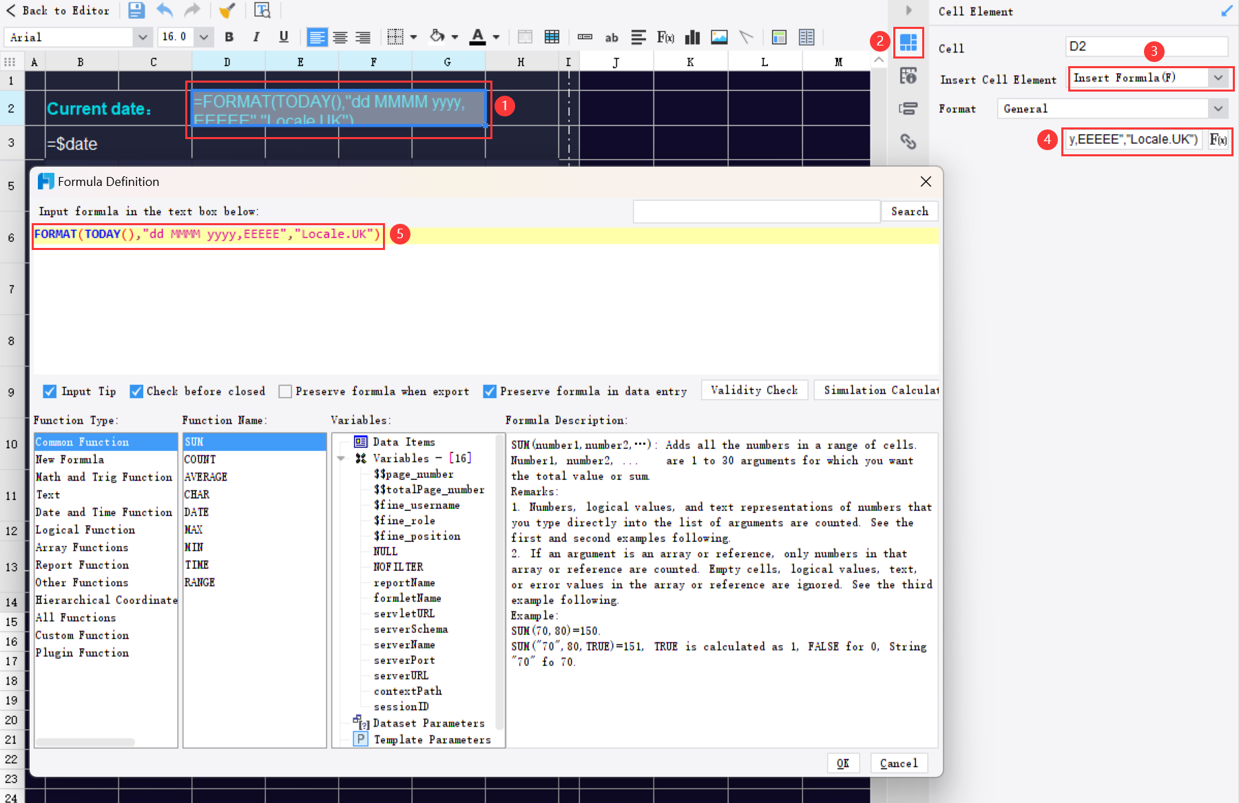 FVS Table Component Click to Turn Page-FineReport Help Document
