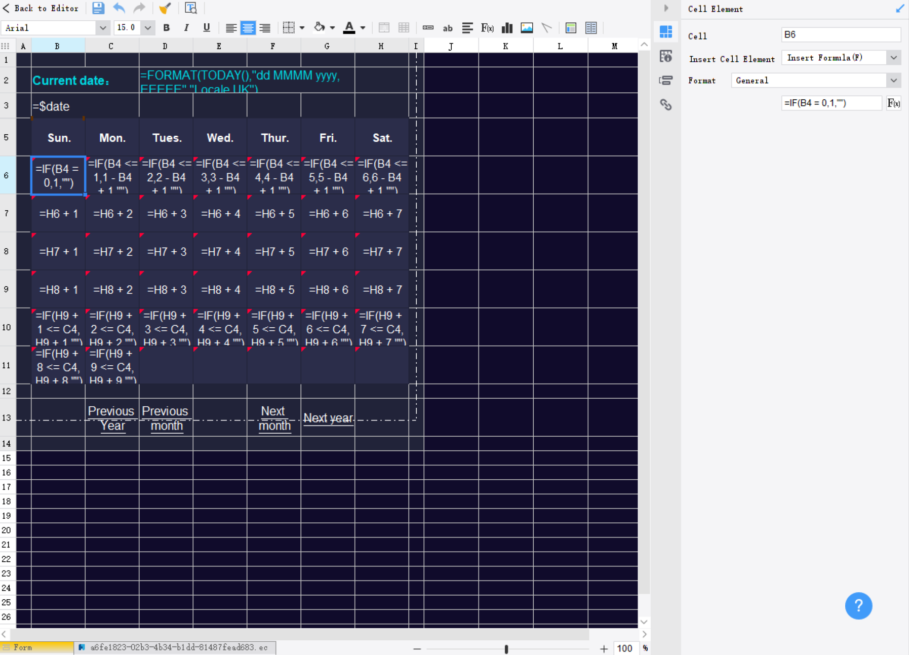 FVS Table Component Click to Turn Page-FineReport Help Document