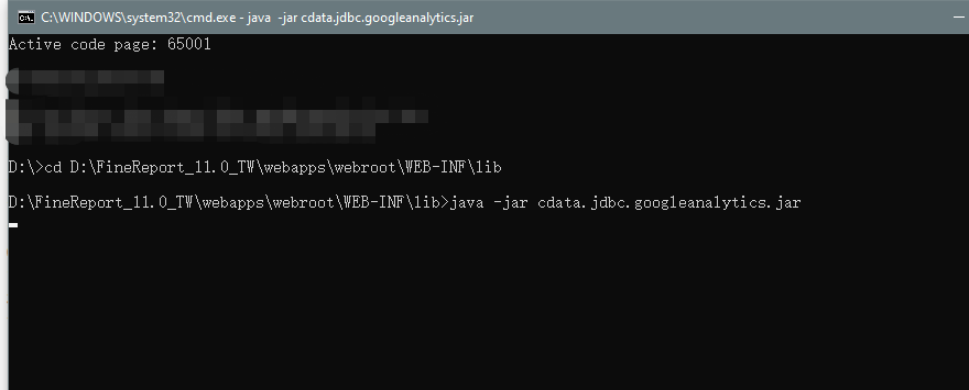 Data Connection to Google Analytics- FineBI Help Document