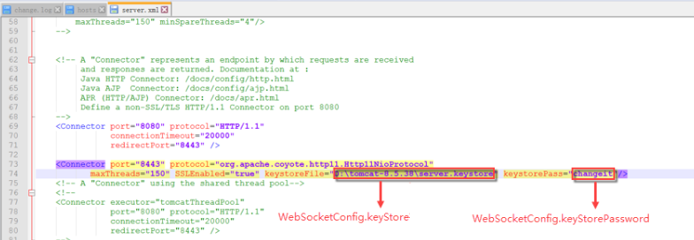 HTTPS で Websocket を設定- FineReport Help Document