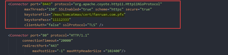 Tomcat配置SSL证书实现HTTPS访问- FineReport帮助文档 - 全面的报表使用教程和学习资料