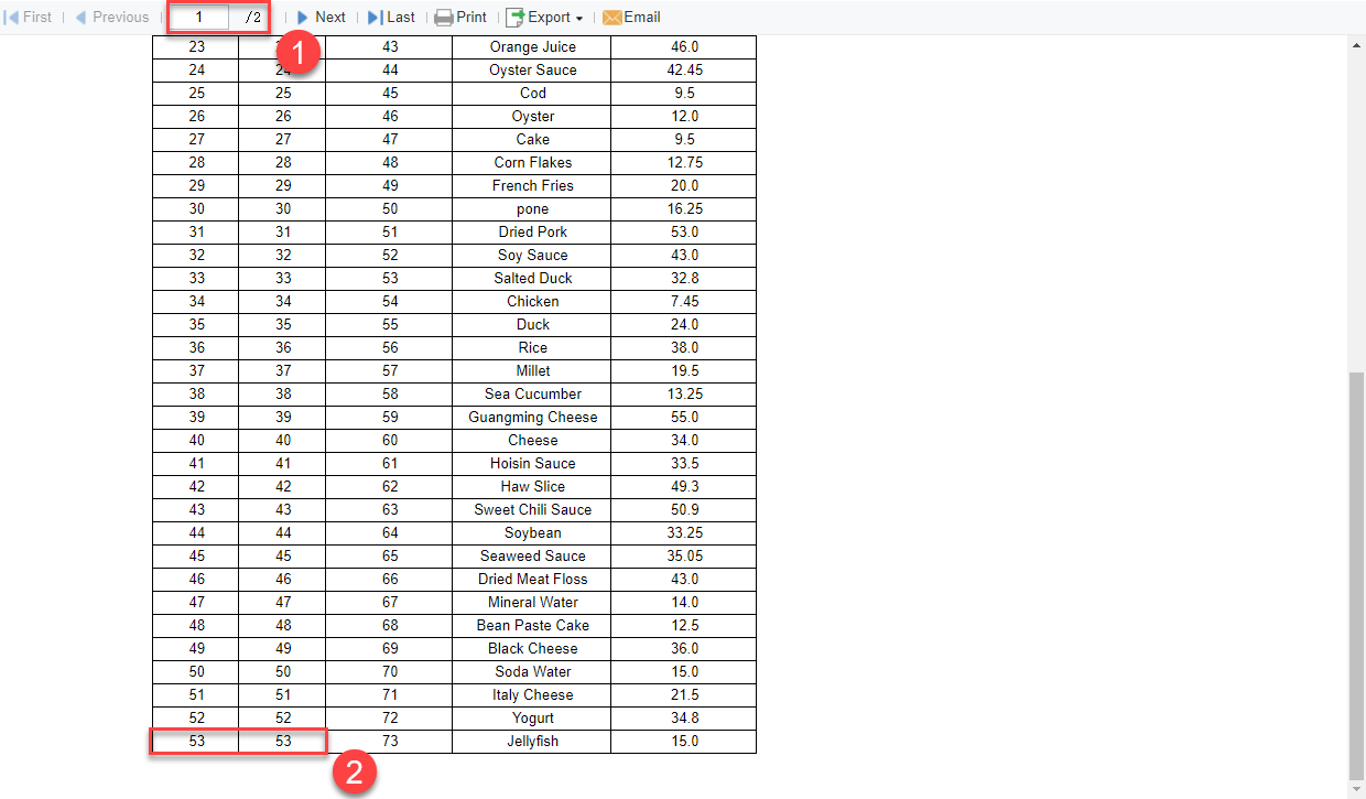番号- FineReport Help Document