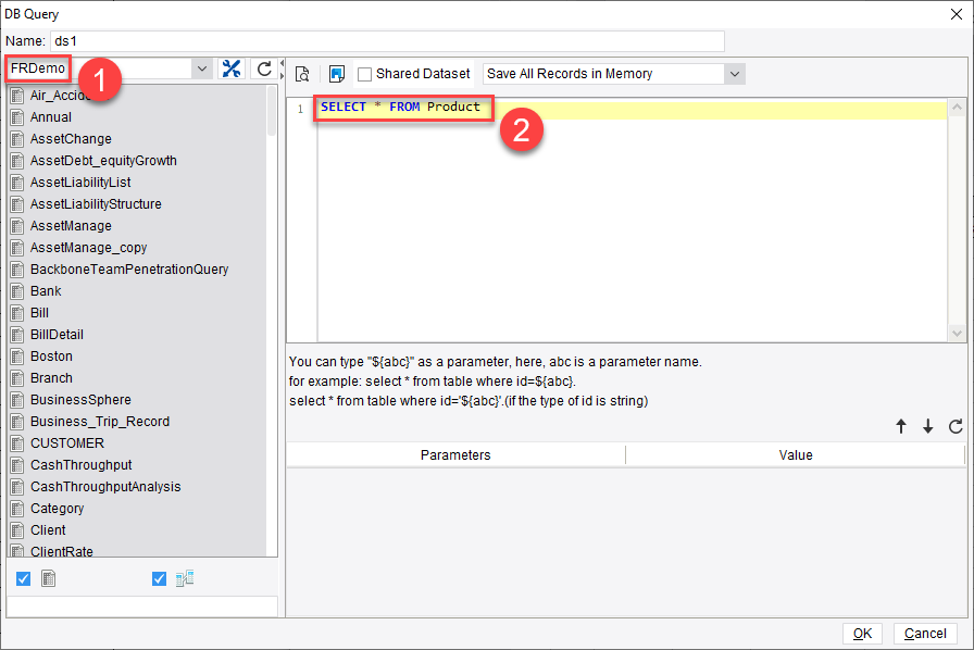 番号- FineReport Help Document