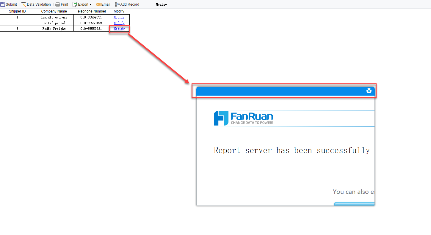 CSS ダイアログボックスの背景色を変える- FineReport Help Document