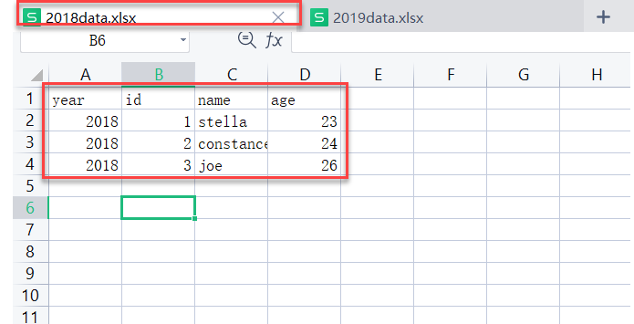 Excelデータセット- FineReport Help Document