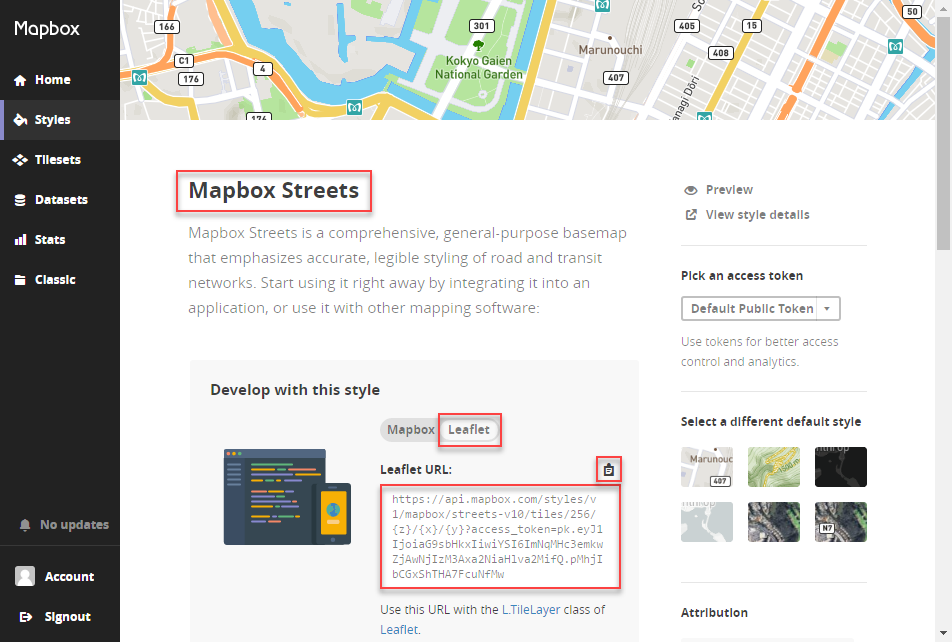[新]mapbox的注册和使用